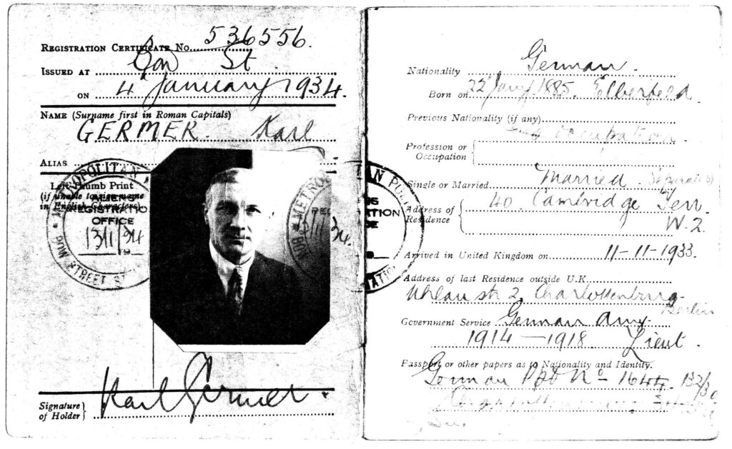 Karl Johannes Germer (22 January 1885 – 25 October 1962):